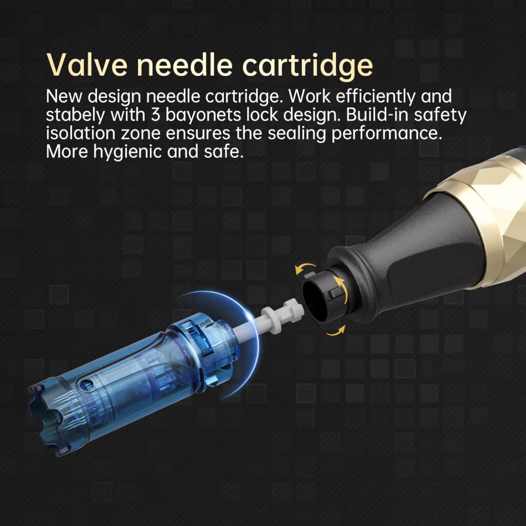 Microneedling Pen Device 6 Adjustable Speed Facial Care Device